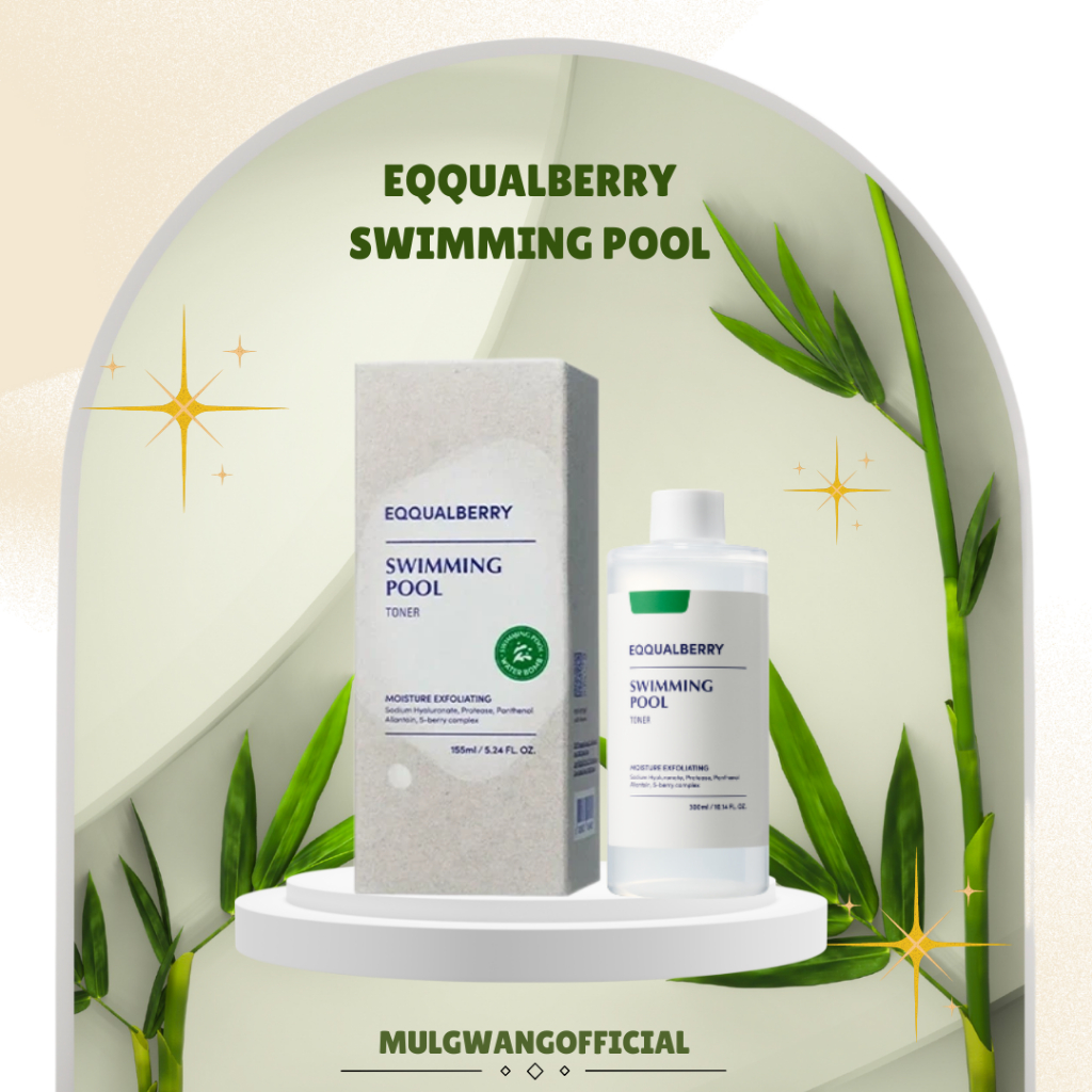 EQQUALBERRY SWIMMING POOL DAILY FACIAL TONER 155ml – Mulgwang Beauty